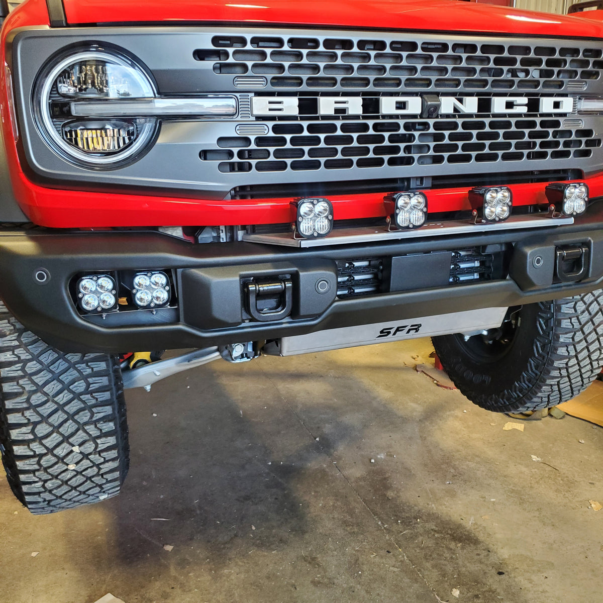 Stealth Light Mount for Bronco Plastic & Capable bumpers – StinkyFab